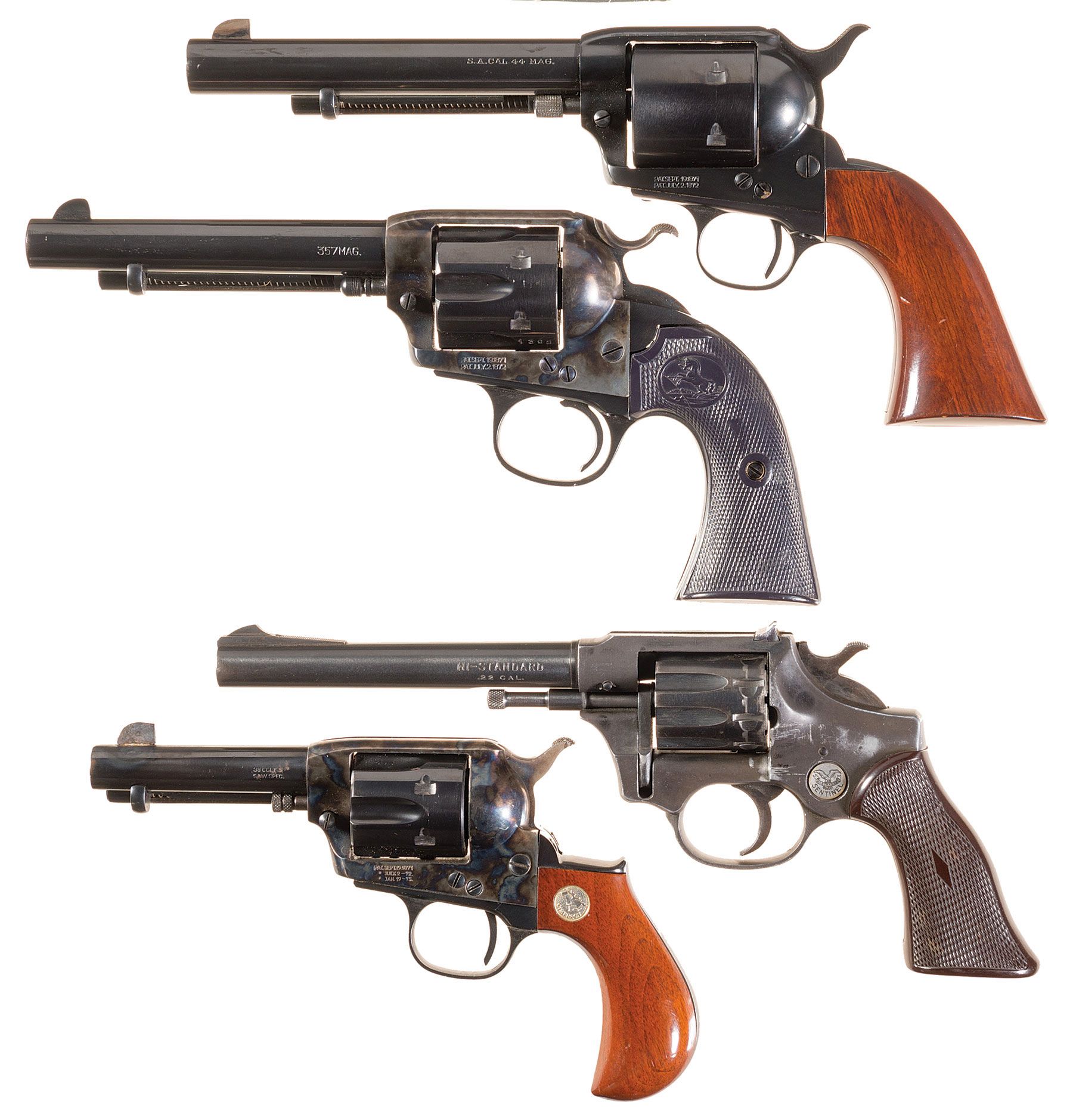 Four Revolvers | Rock Island Auction