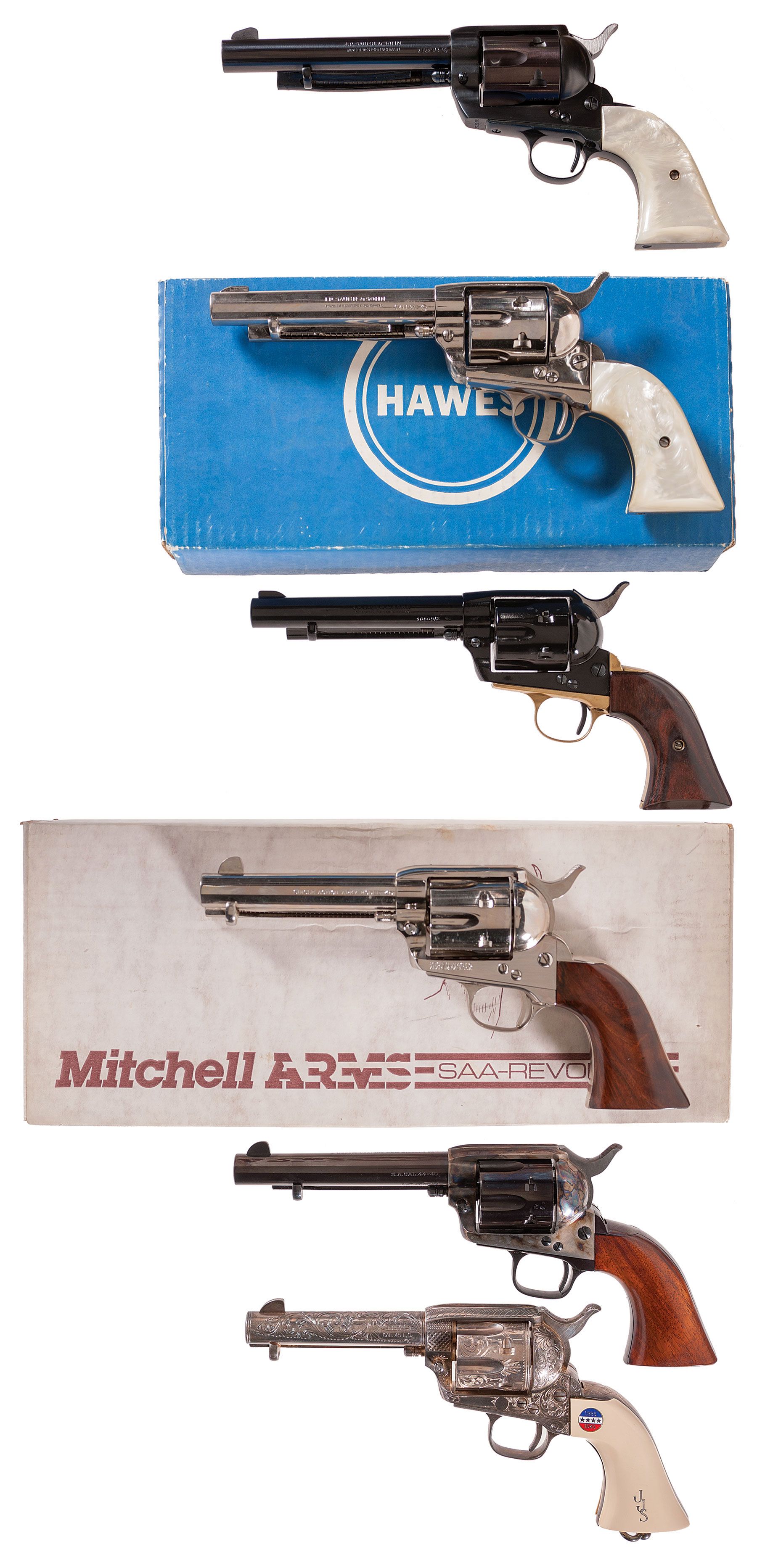 Six Replica Colt Single Action Army Revolvers | Rock Island Auction