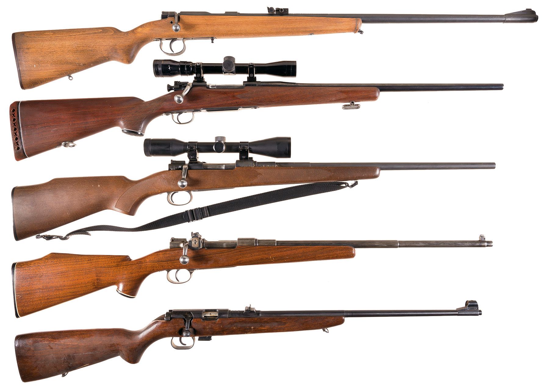 Five Bolt Action Rifles -A) Romanian UMC Cugir Trainer Rifle | Rock ...
