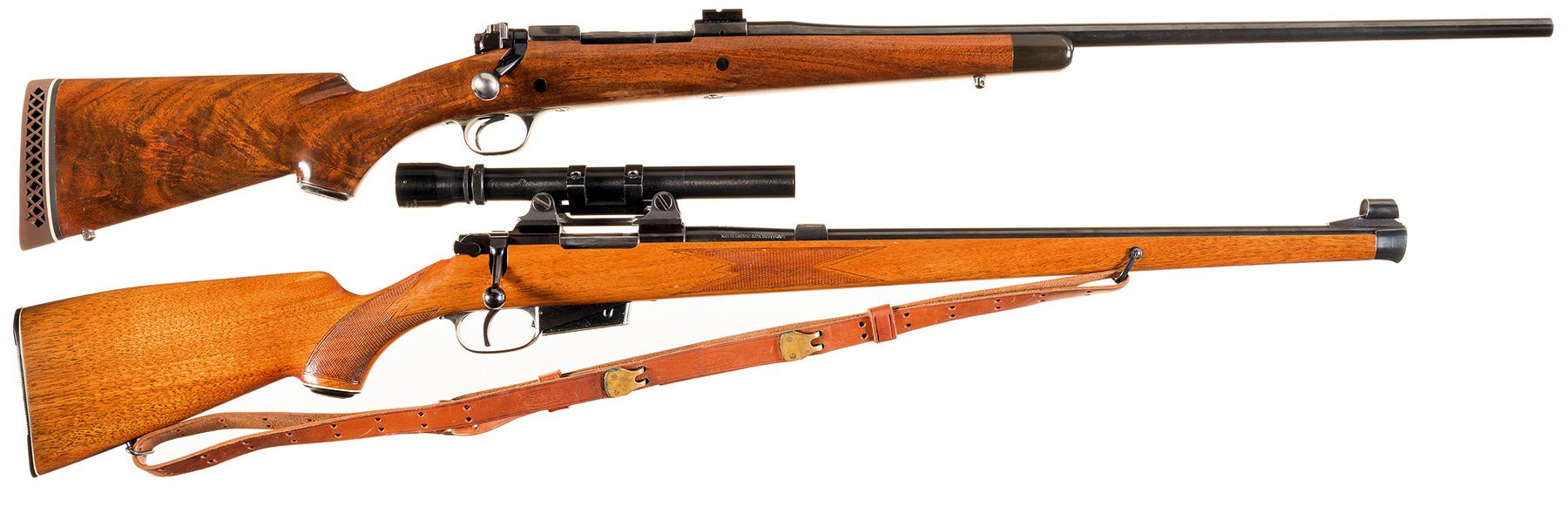 Two Bolt Action Rifles -A) Pre-64 Winchester Model 70 Rifle | Rock ...