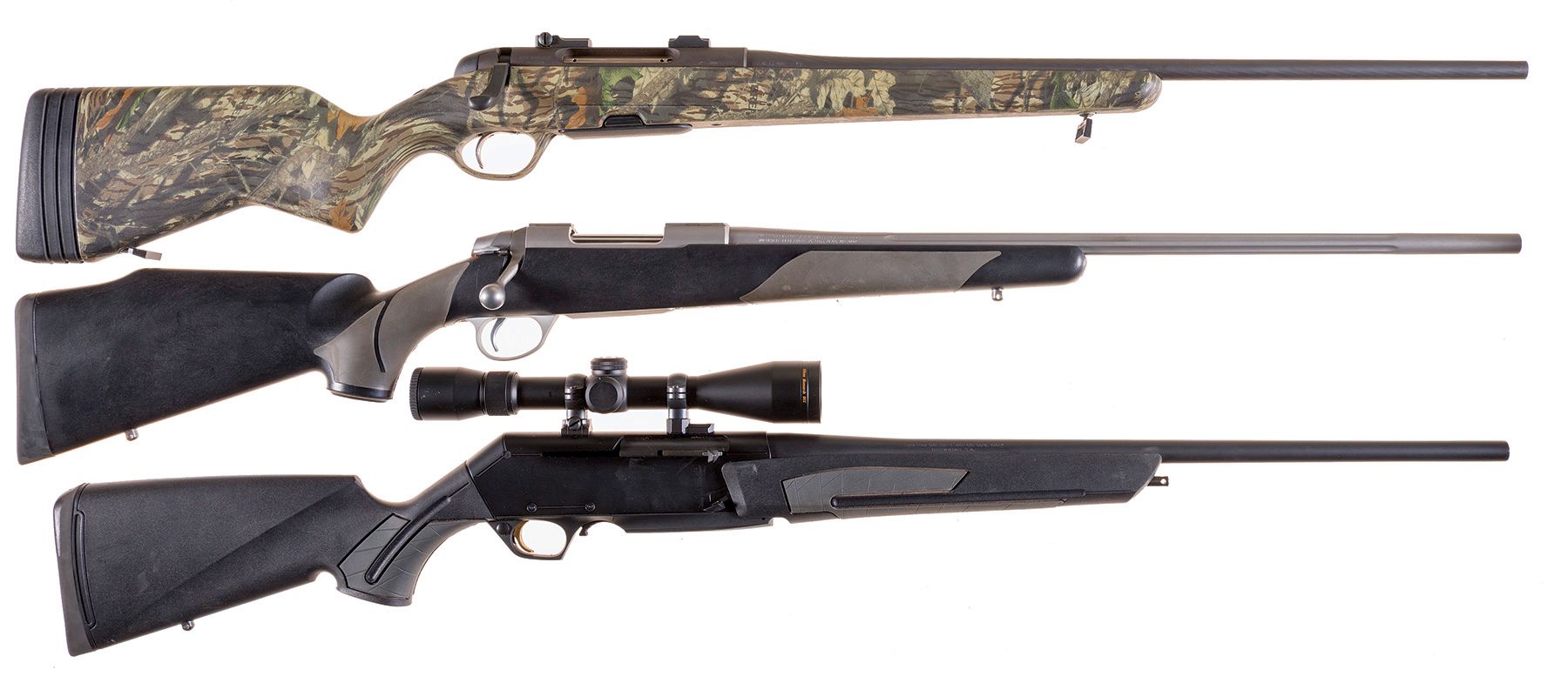 Three Sporting Rifles -A) Steyr Safebolt Bolt Action Rifle | Rock ...