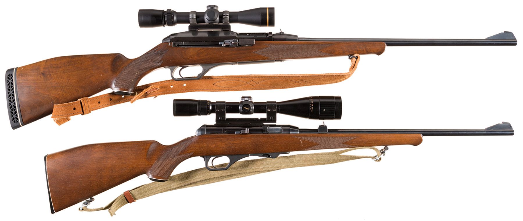 Two Scoped Heckler & Koch Semi-Automatic Rifles -A) H&K Model 77 | Rock ...