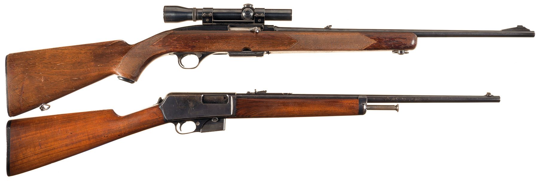 Two Winchester Semi-Automatic Rifles | Rock Island Auction