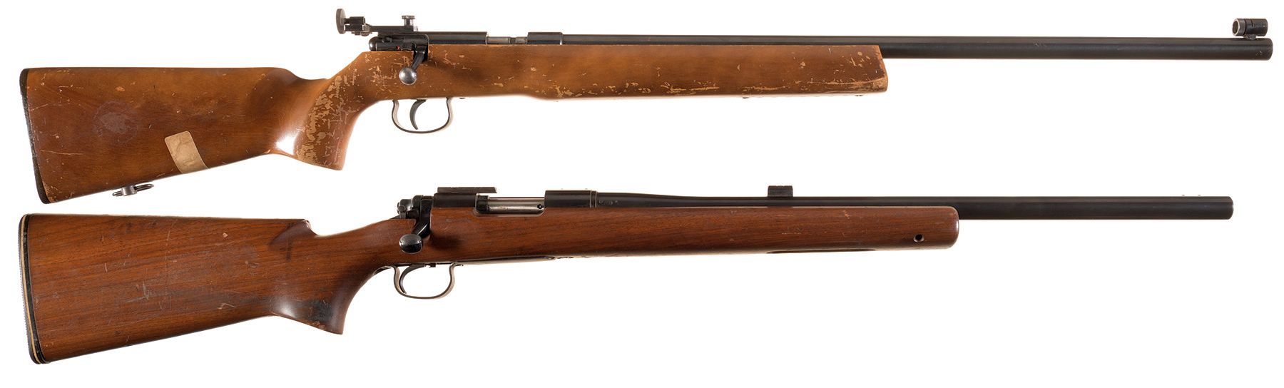 Two Bolt Action Single Shot Target Rifles -A) Savage/Anschutz Ma | Rock ...