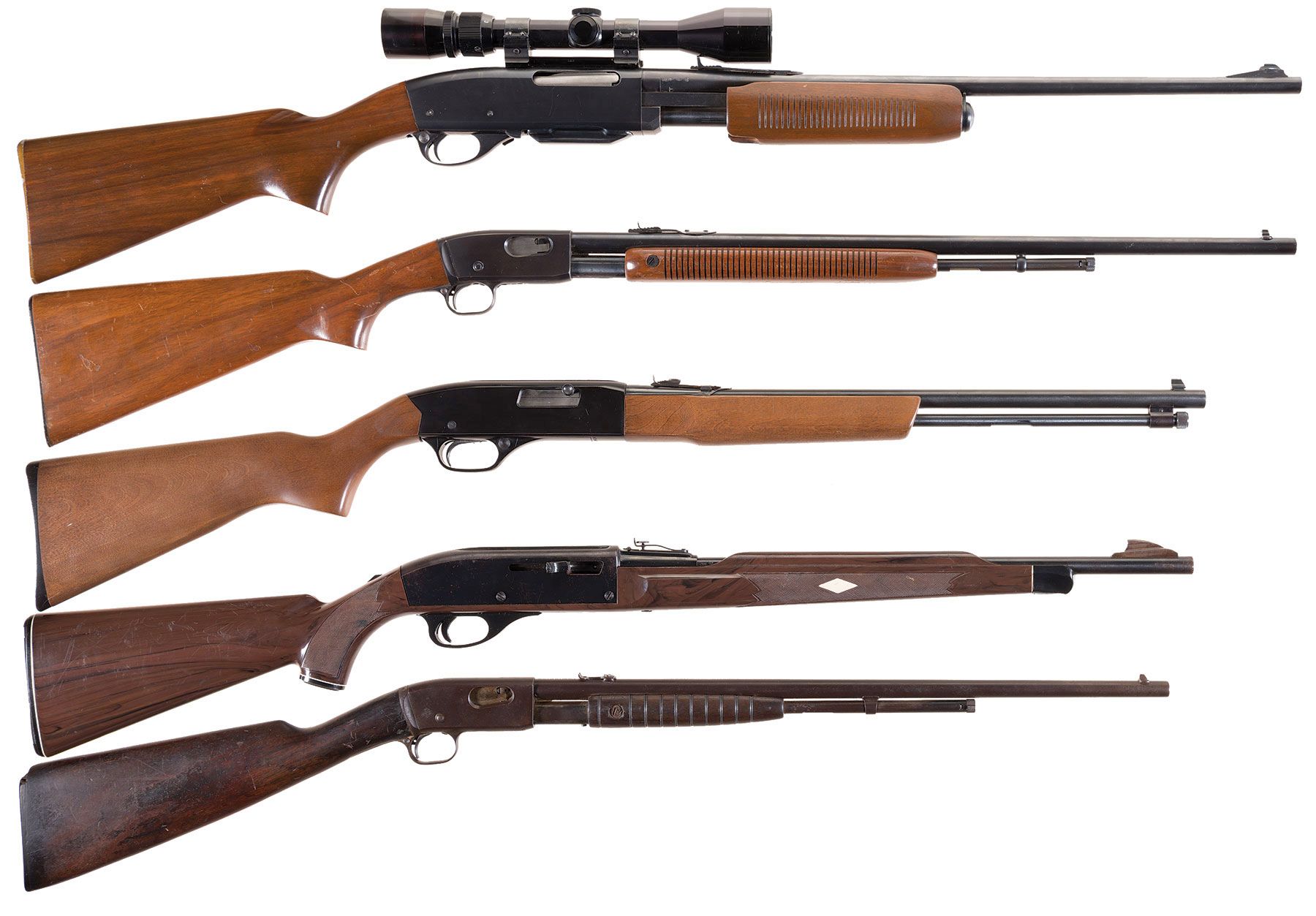 Five Rifles | Rock Island Auction