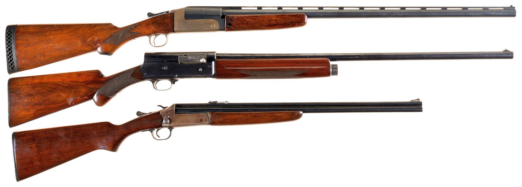 Three Shotguns Rock Island Auction