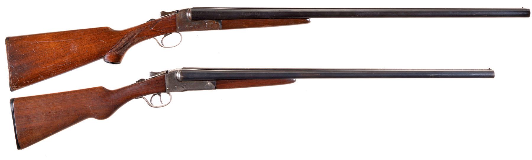 Two Lefever Arms Double Barrel Shotguns -A) Lefever Arms Nitro S | Rock ...