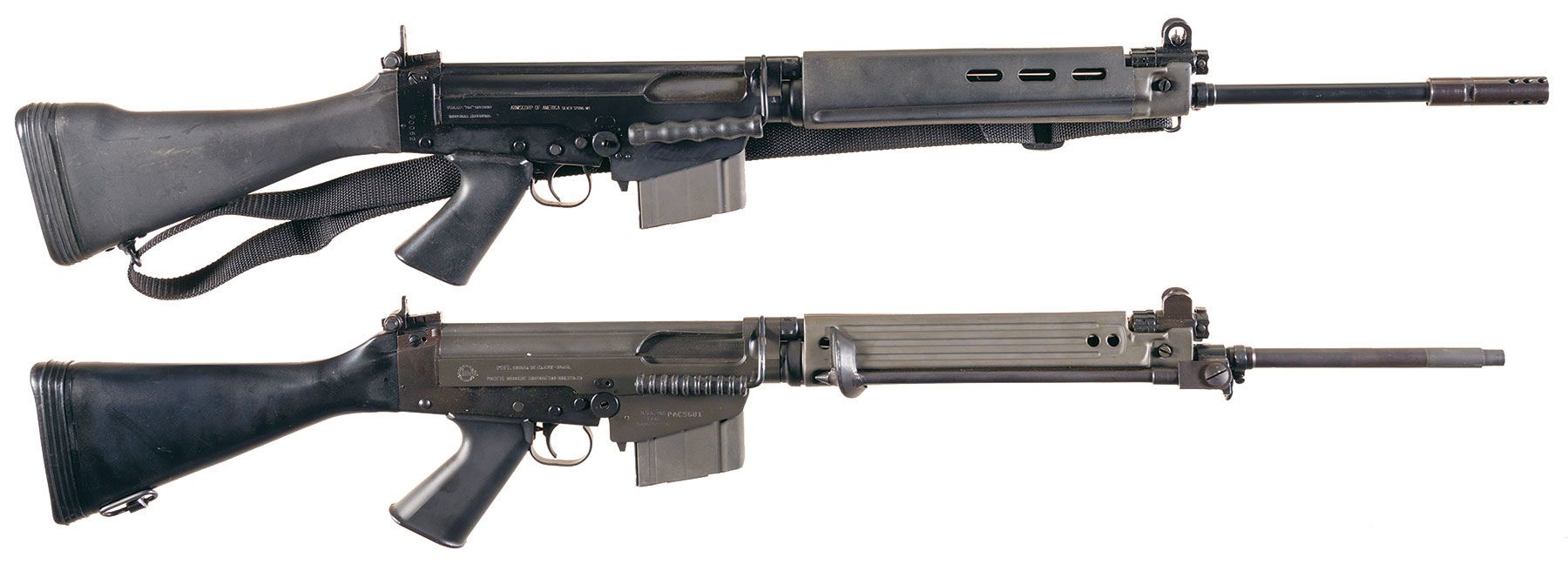 Two FAL Pattern Semi-Automatic Rifles | Rock Island Auction