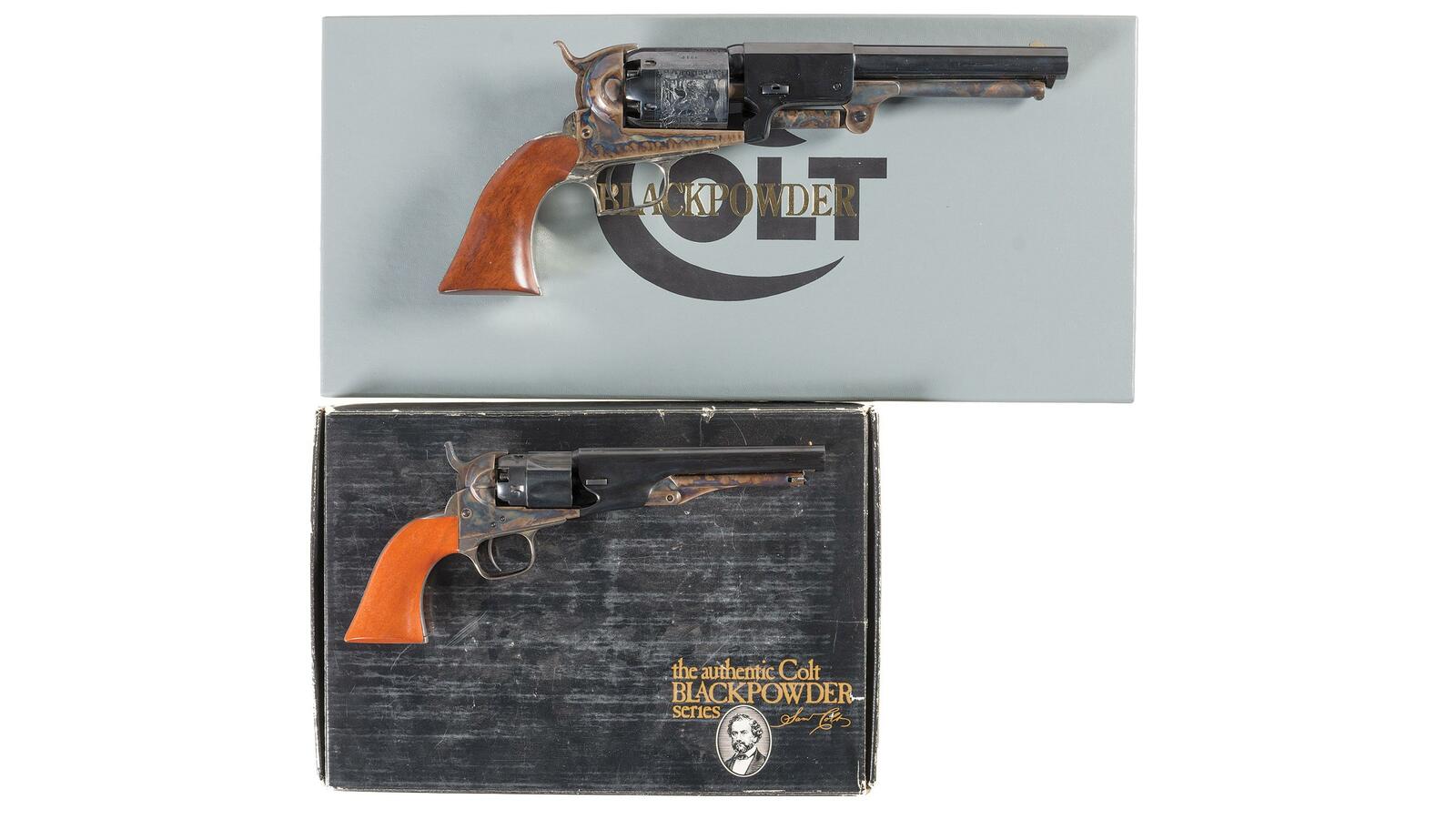 Two Boxed Colt Black Powder Series Percussion Revolvers | Rock Island ...