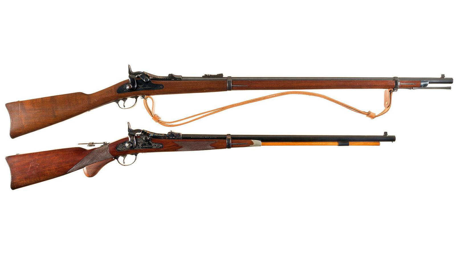 Two Harrington & Richardson Trapdoor Rifles | Rock Island Auction