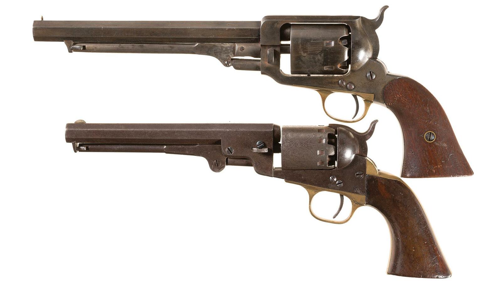 Two Antique Percussion Revolvers | Rock Island Auction