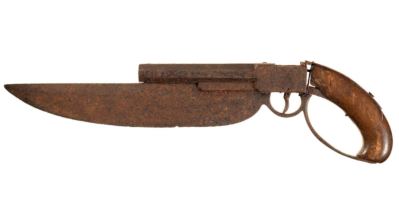 Elgin Cutlass C B Allen Cutlass Pistol 54 | Rock Island Auction
