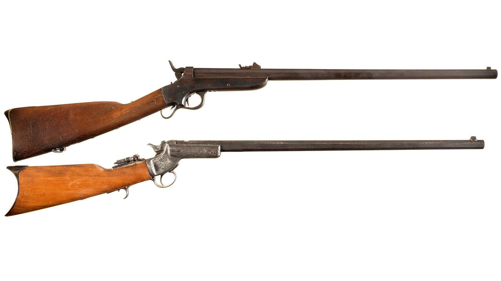 Two Antique Breech Loading Rifles | Rock Island Auction