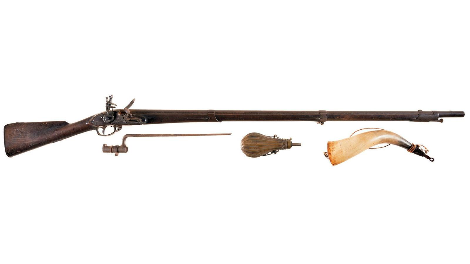 1811 Dated U.S. Springfield Model 1795 Flintlock Musket | Rock Island ...