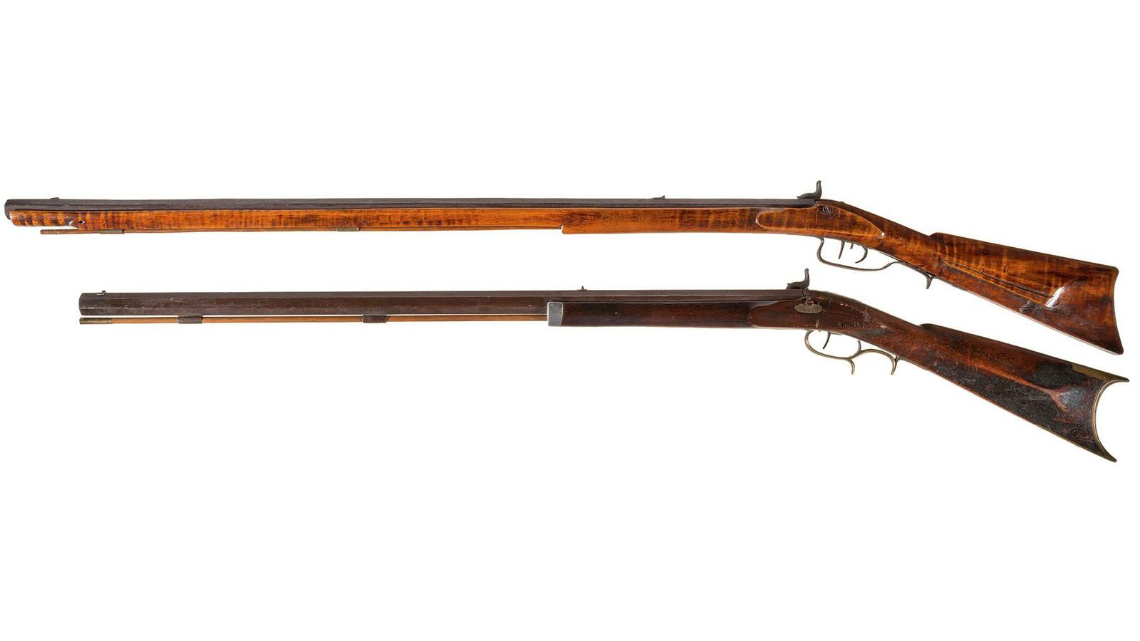 Two American Percussion Rifles | Rock Island Auction