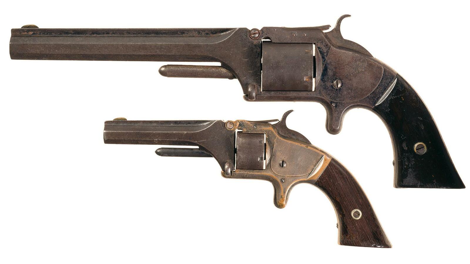 Two Smith & Wesson Tip-Up Revolvers | Rock Island Auction