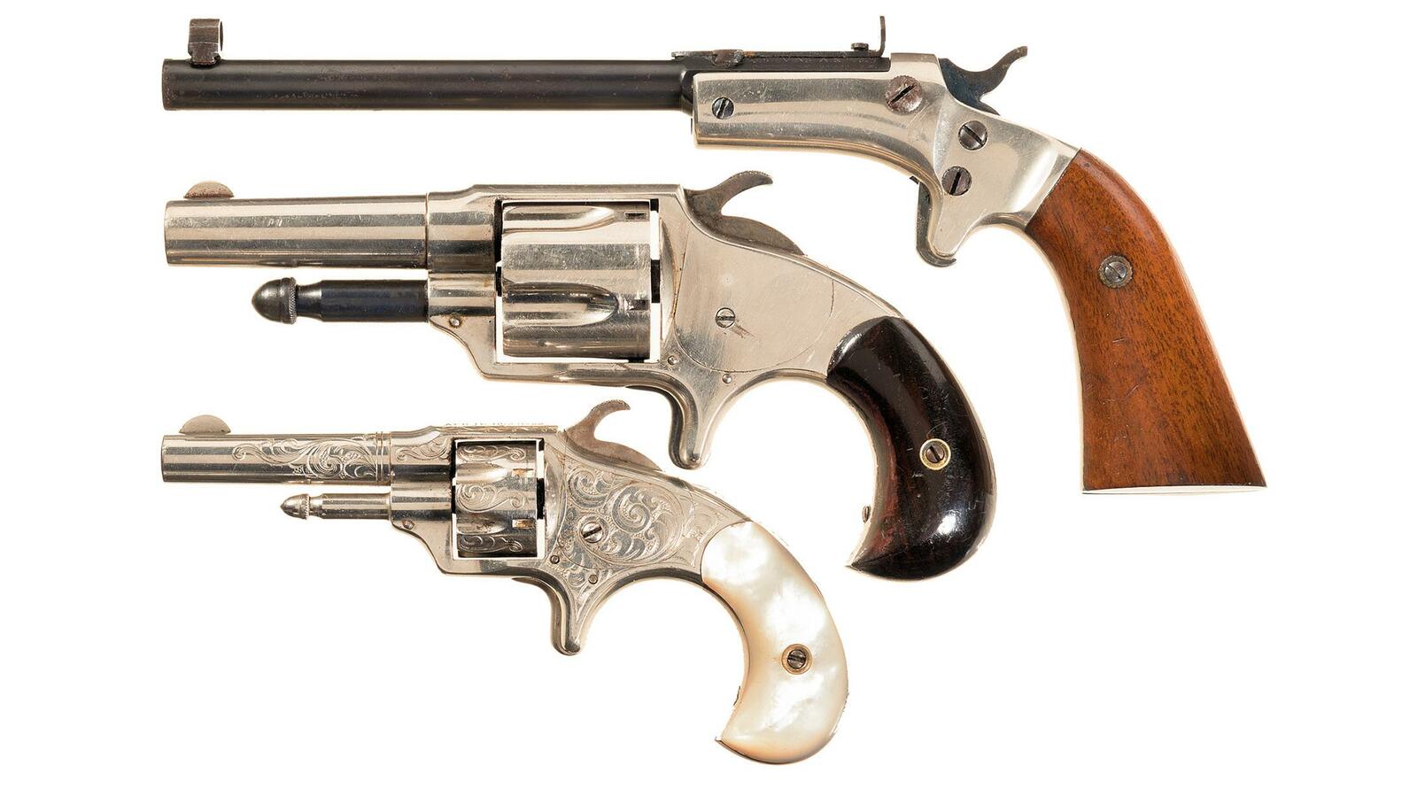 Three American Handguns | Rock Island Auction
