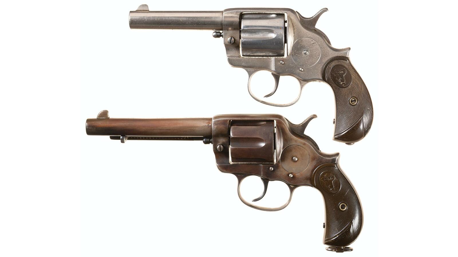 Two Antique Colt Model 1878 'Frontier' DA Revolvers | Rock Island Auction
