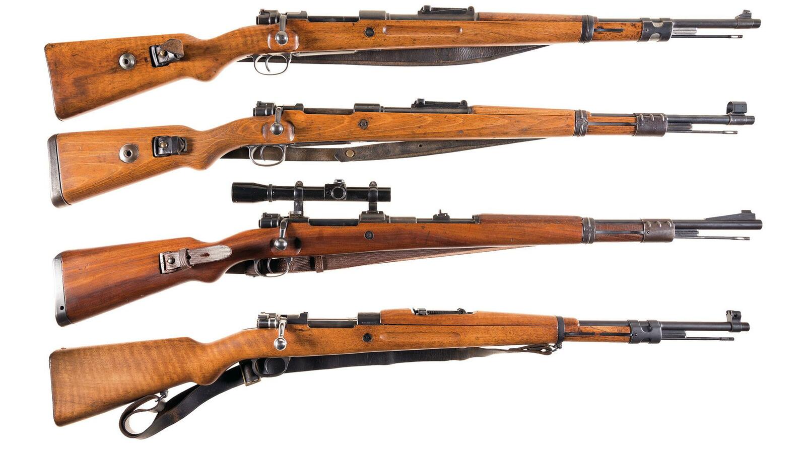 Four German Bolt Action Rifles | Rock Island Auction