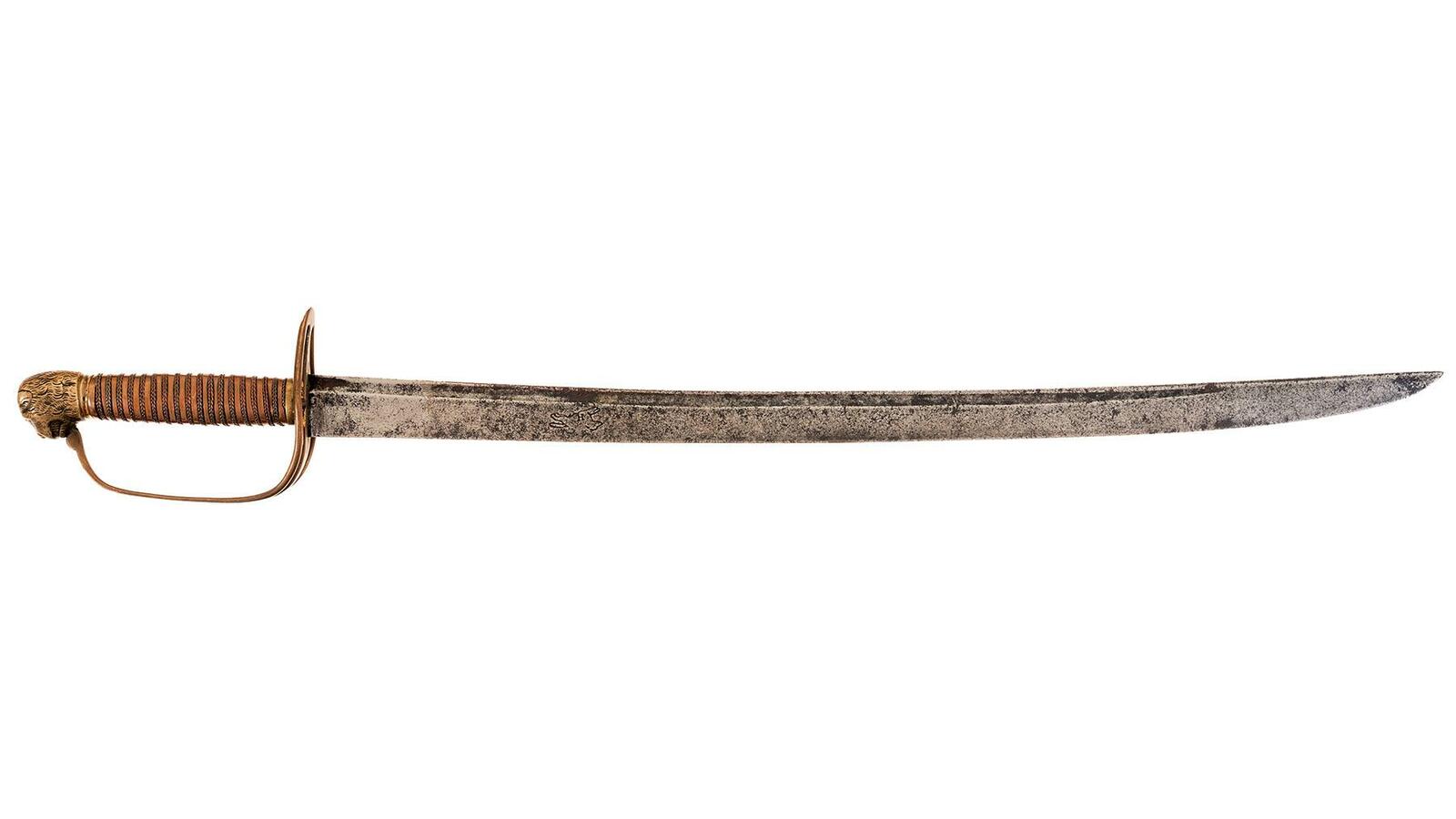 Fine Lion Head Pommel Officer's Sword | Rock Island Auction