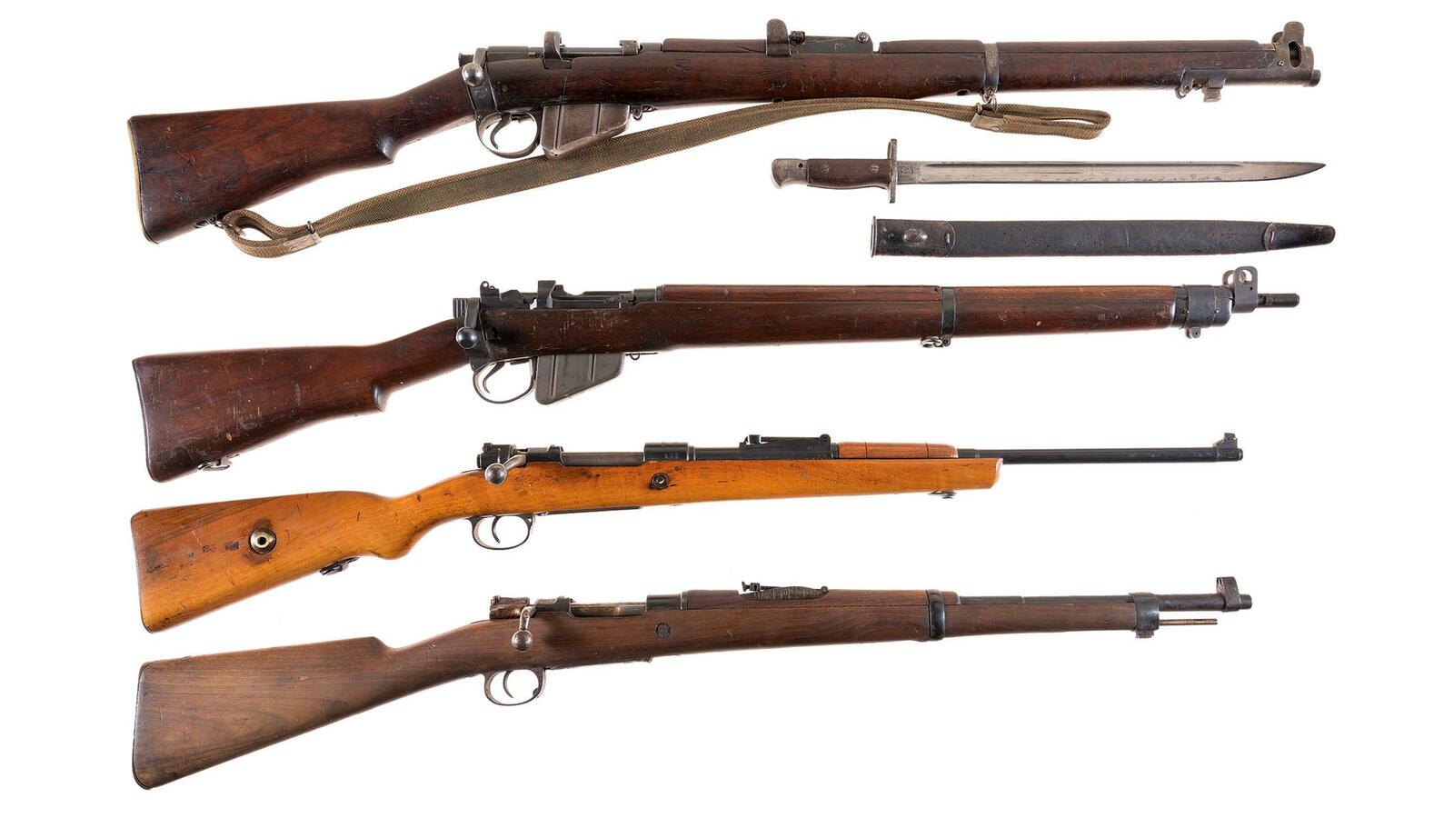 Four Bolt Action Military Rifles | Rock Island Auction