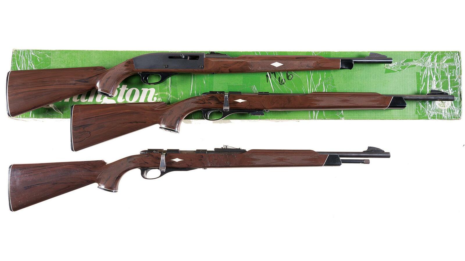 Three Remington Nylon Rifles | Rock Island Auction