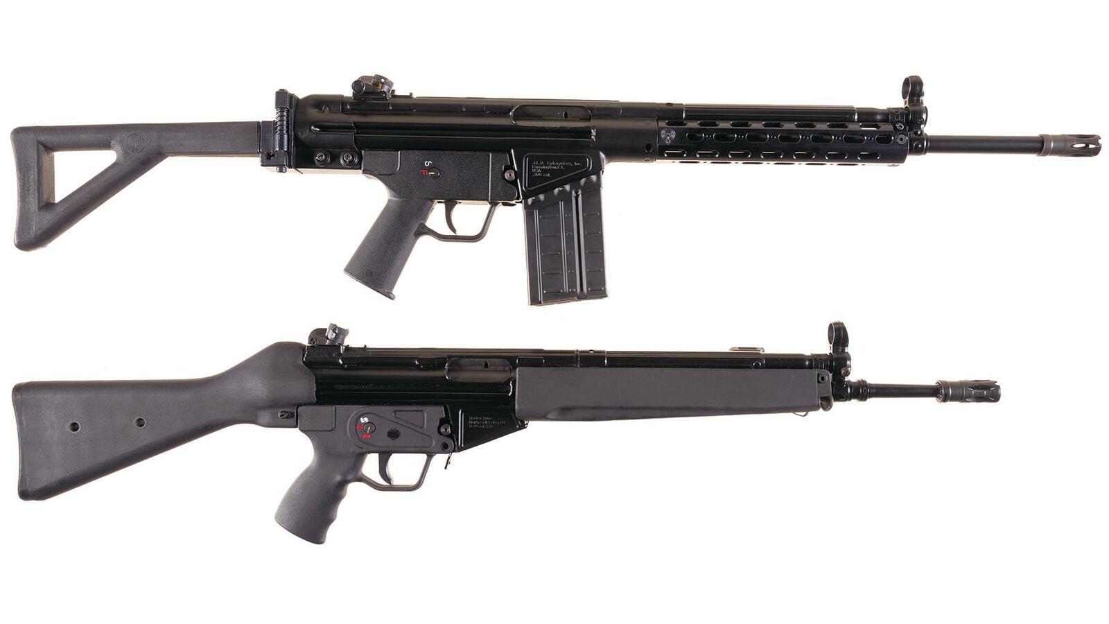 Two Semi-Automatic Rifles | Rock Island Auction