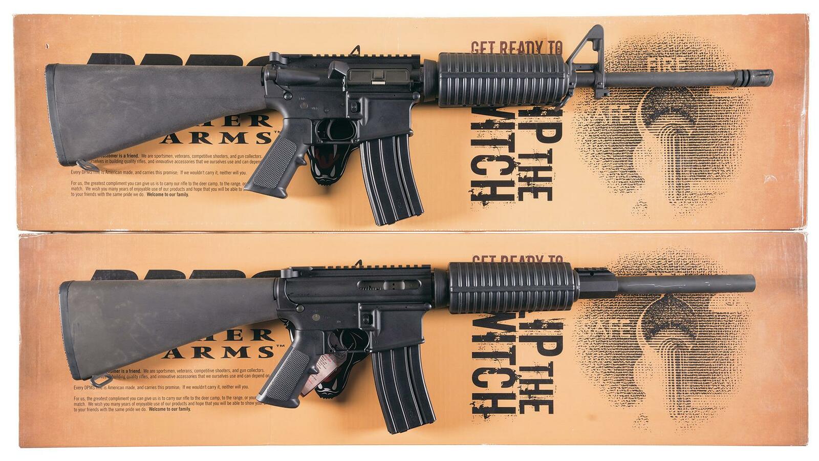 Two DPMS/Panther Arms A-15 Semi-Automatic Carbines w/ Boxes | Rock ...