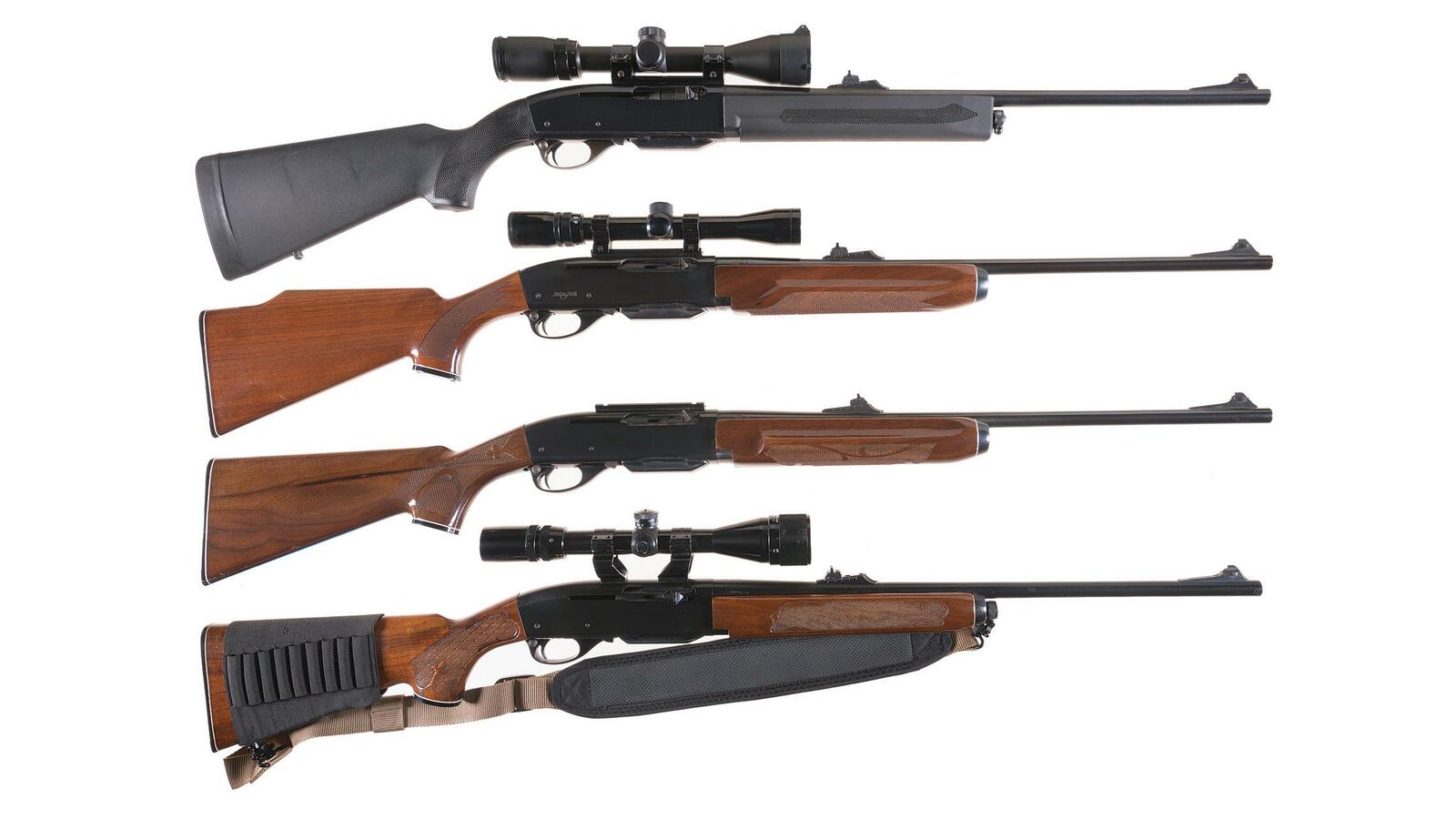 Four Remington Semi-Automatic Sporting Rifles | Rock Island Auction