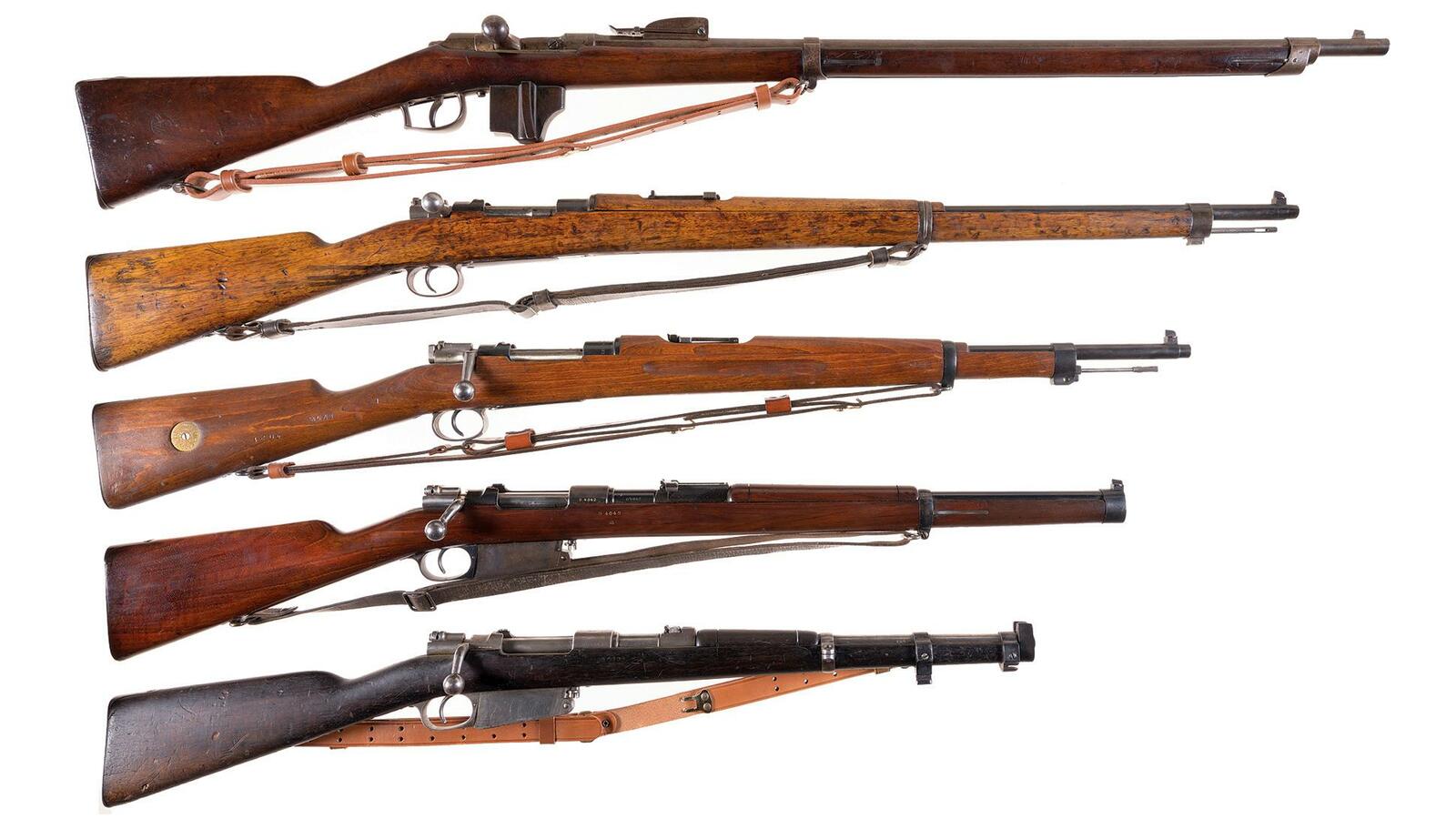 Five Military Bolt Action Long Guns | Rock Island Auction