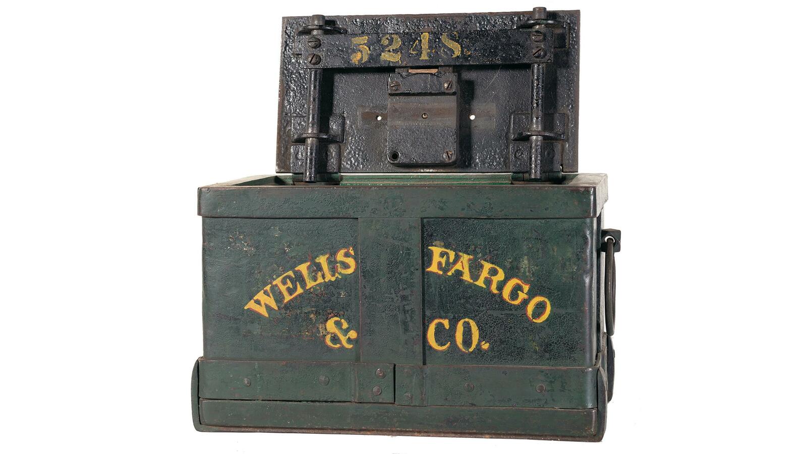 Wells Fargo & Co. Marked Strong Box, Documents, and Photographs | Rock ...