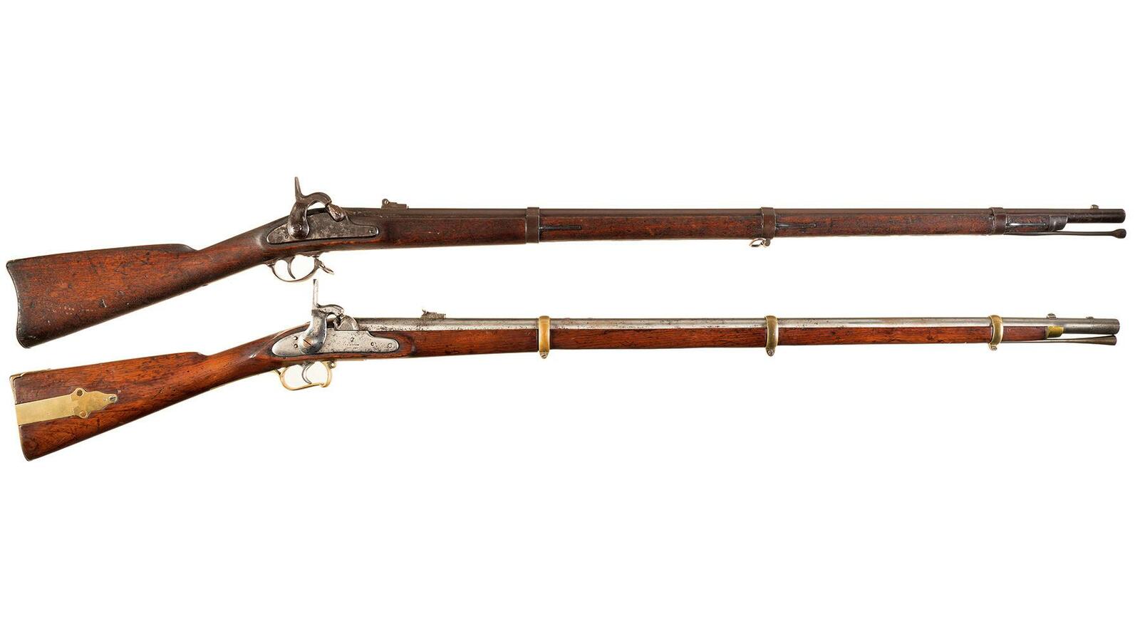 Two U.S. Military Percussion Rifle-Muskets | Rock Island Auction