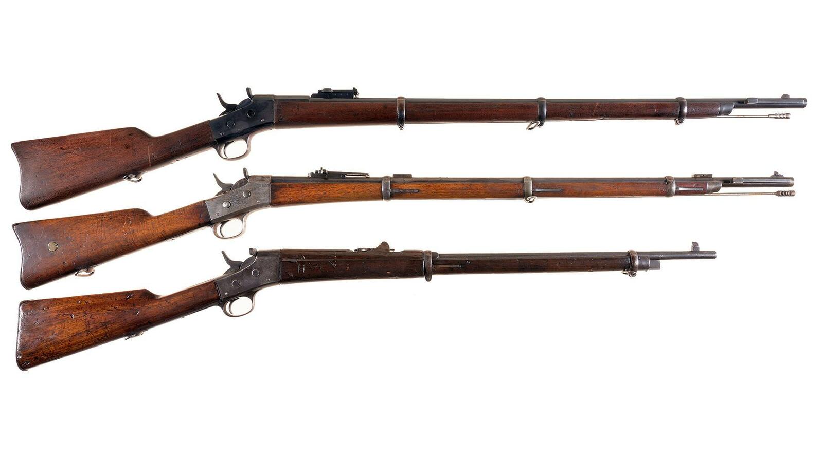 Three Rolling Block Rifles | Rock Island Auction