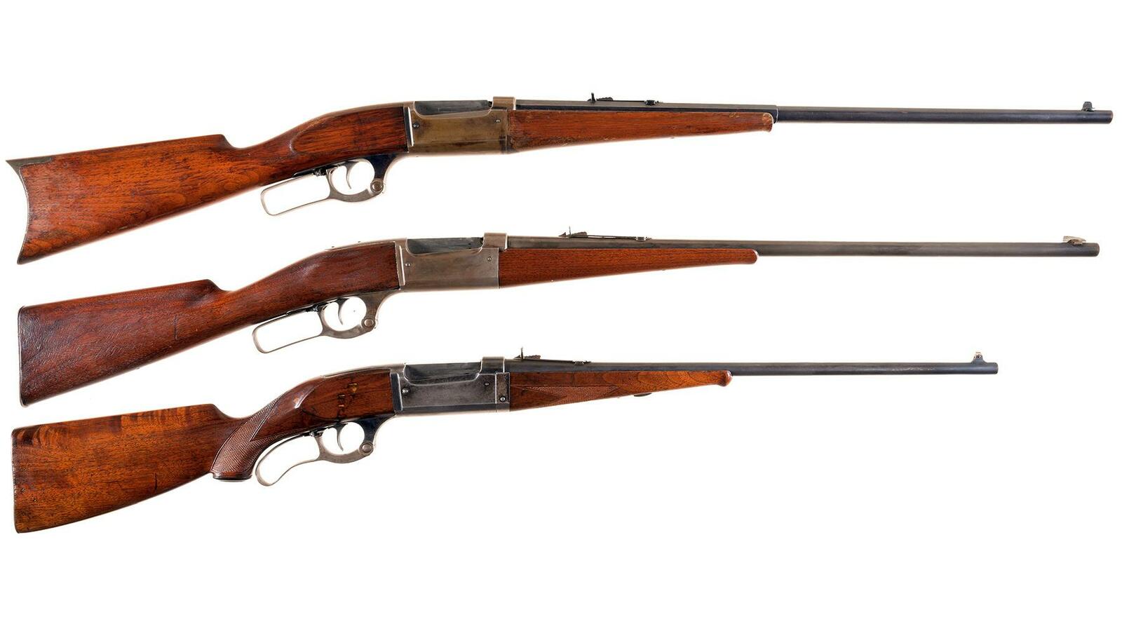 Three Savage Lever Action Rifles | Rock Island Auction