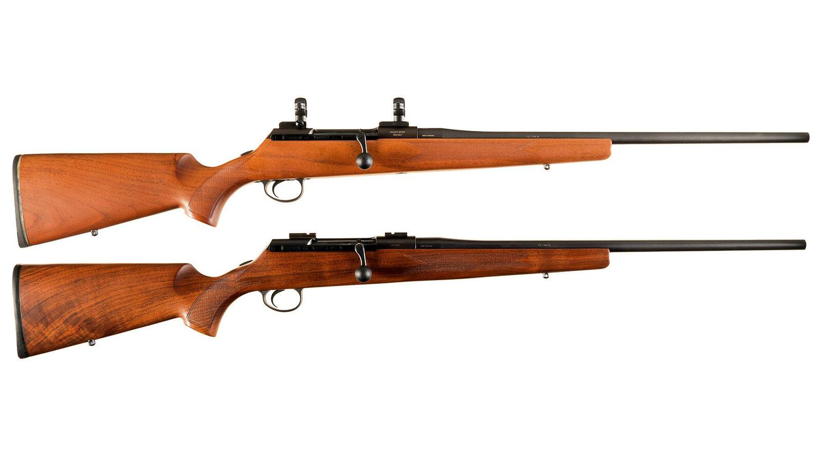 Two Mauser Model 96 Straight Pull Bolt Action Rifles | Rock Island Auction