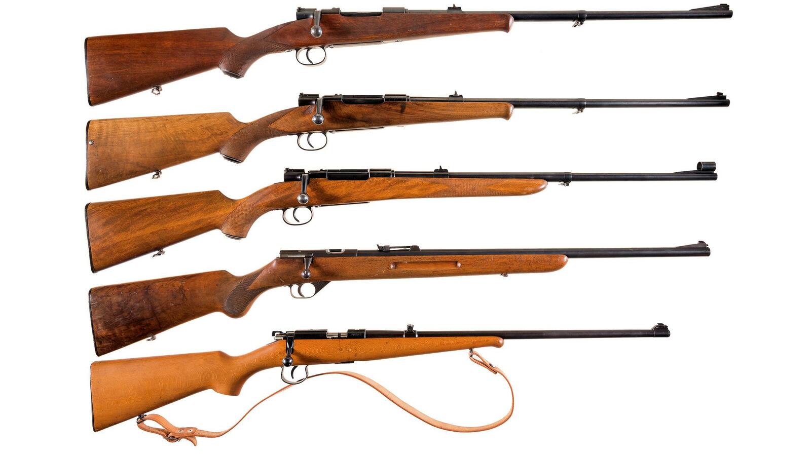 Five European Bolt Action Rifles | Rock Island Auction
