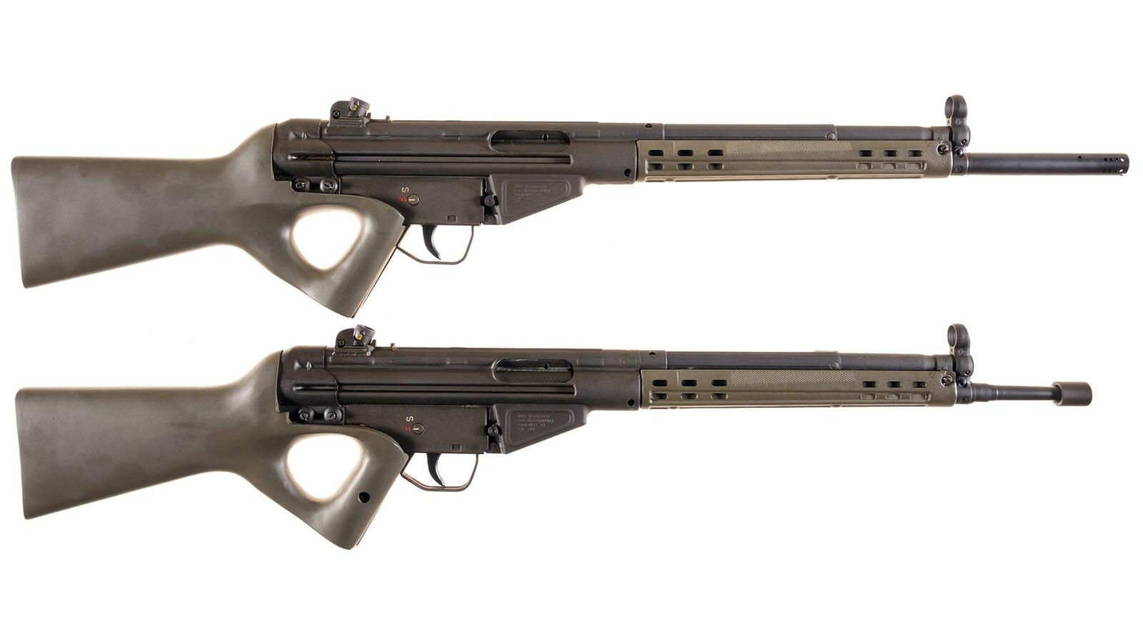 Two Semi-Automatic Rifles | Rock Island Auction