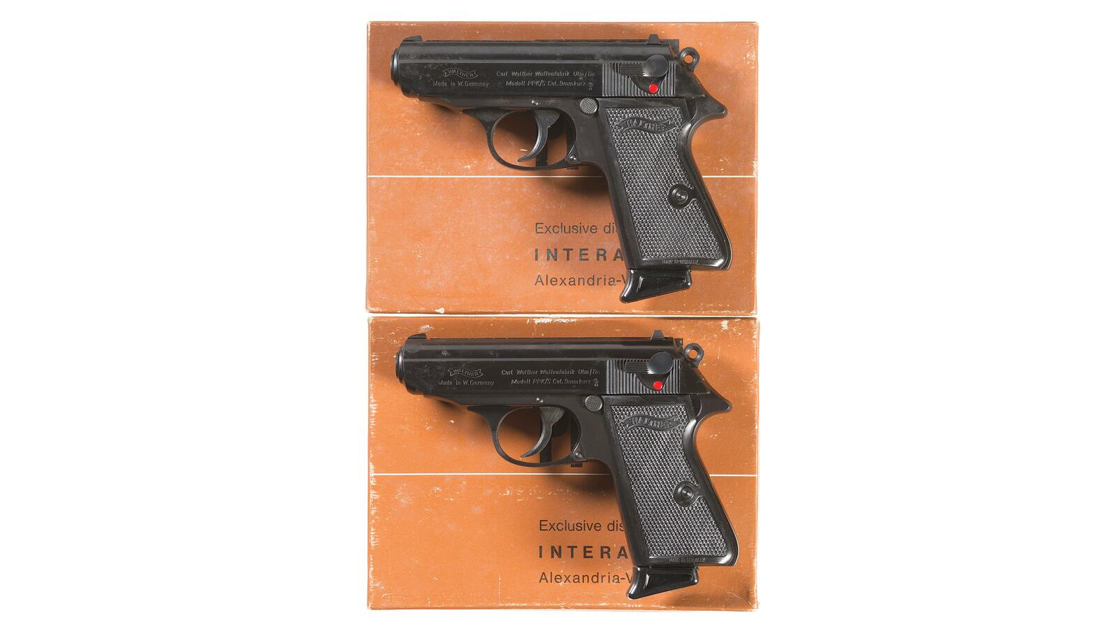 Two Boxed Consecutively Serialized Walther PPK/S Semi-Automatic | Rock ... Two Boxed Consecutively Serialized Walther PPK/S Semi-Automatic | Rock ...
