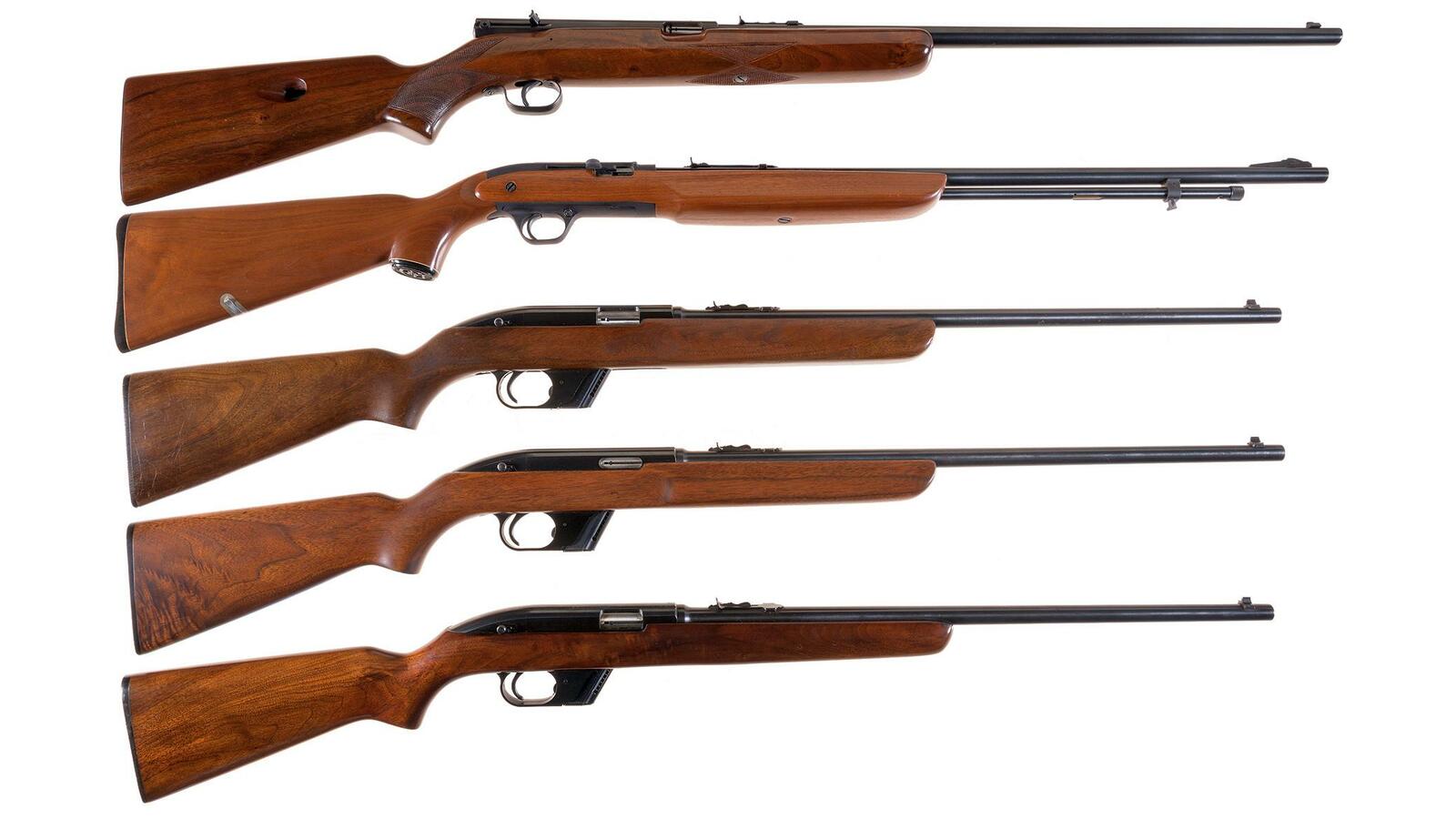 Five Semi-Automatic Sporting Rifles | Rock Island Auction