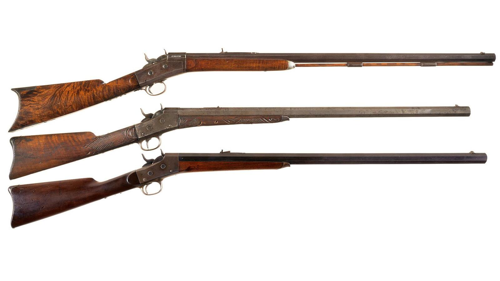 Three Rolling Block Rifles | Rock Island Auction