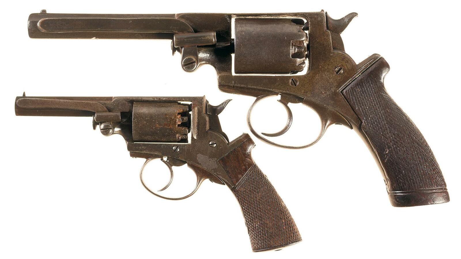 Two DA Percussion Revolvers | Rock Island Auction