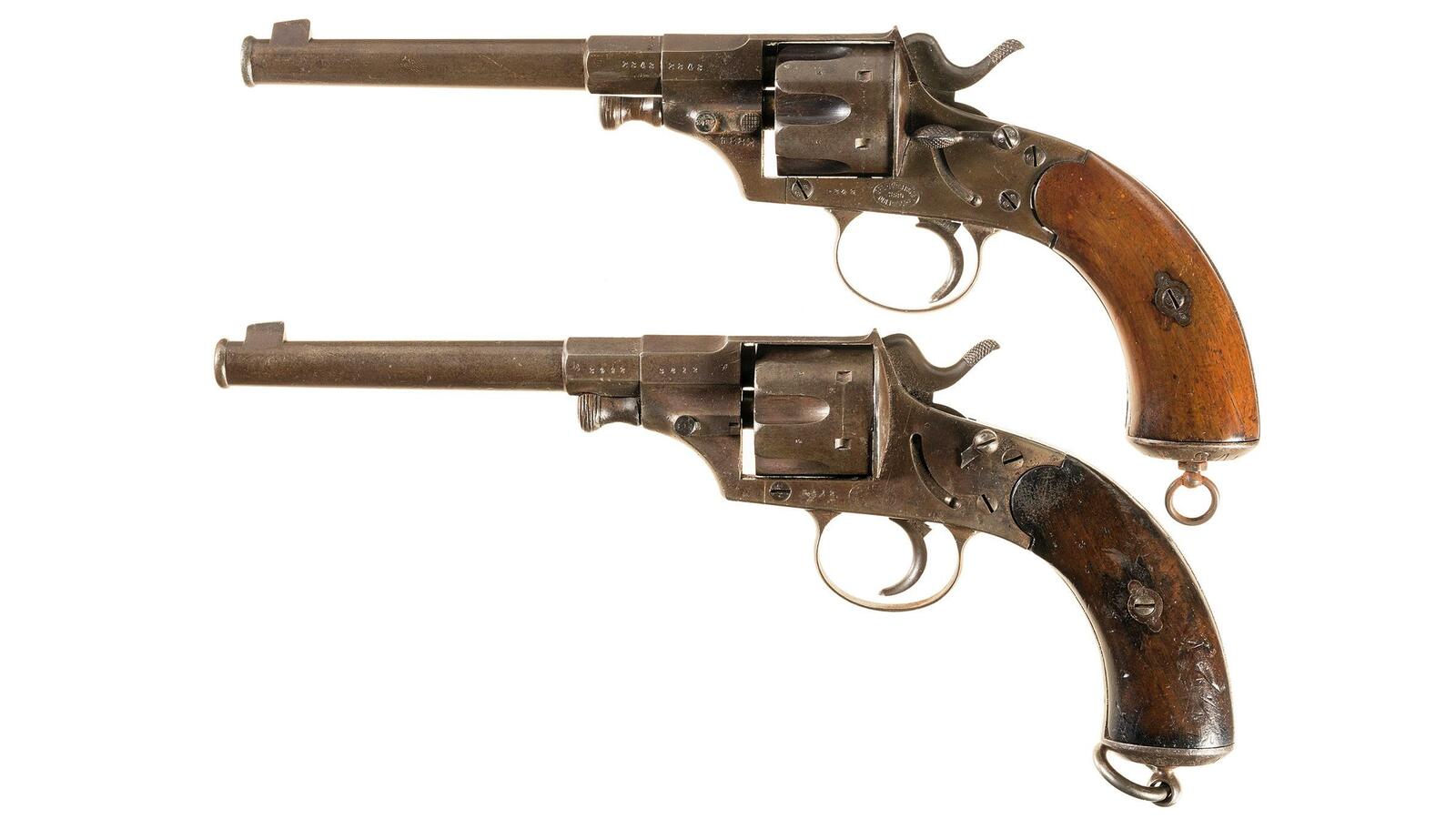 Two German Model 1879 Single Action Reich's Revolvers | Rock Island Auction