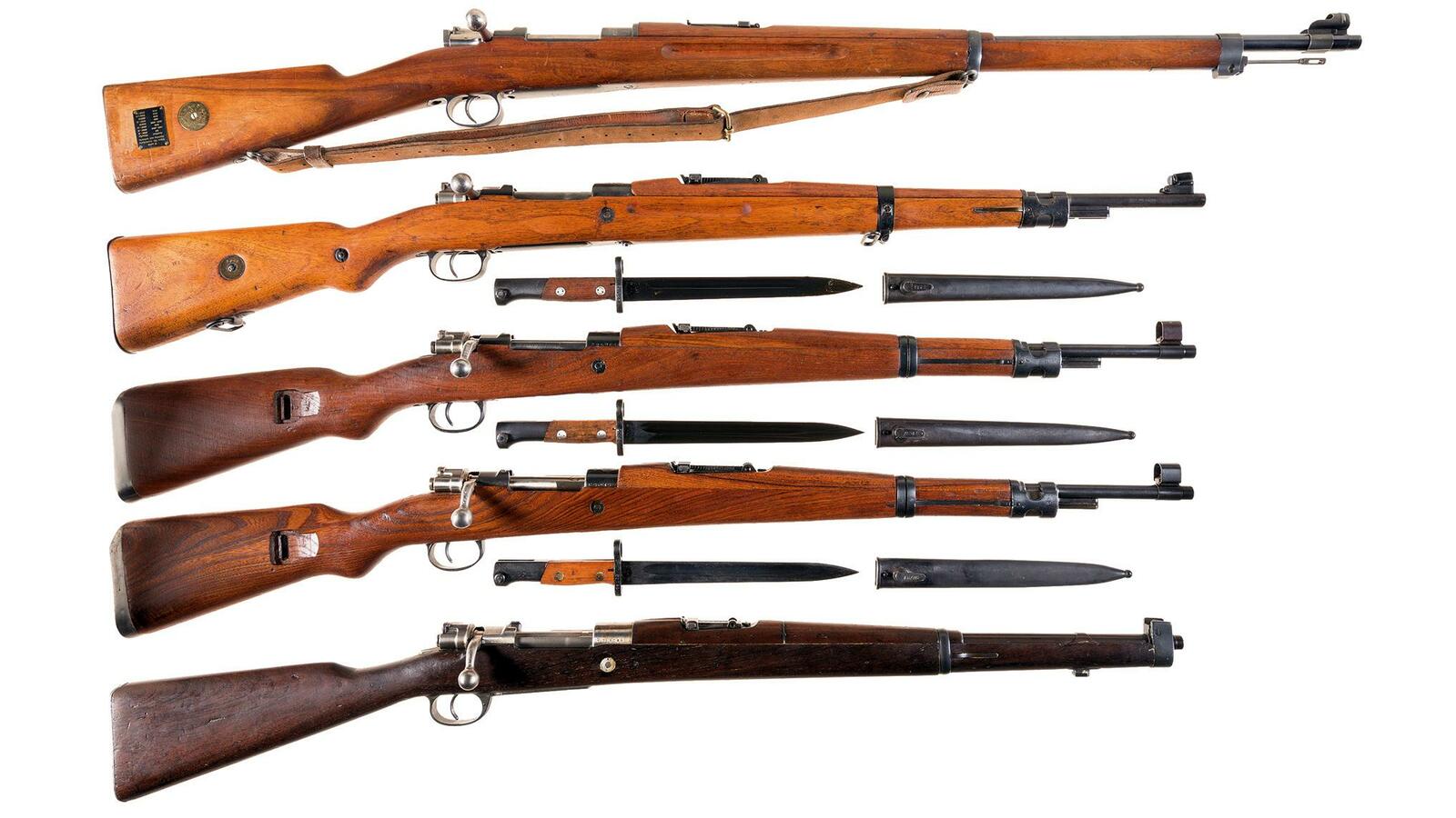 Five European Military Bolt Action Rifles | Rock Island Auction