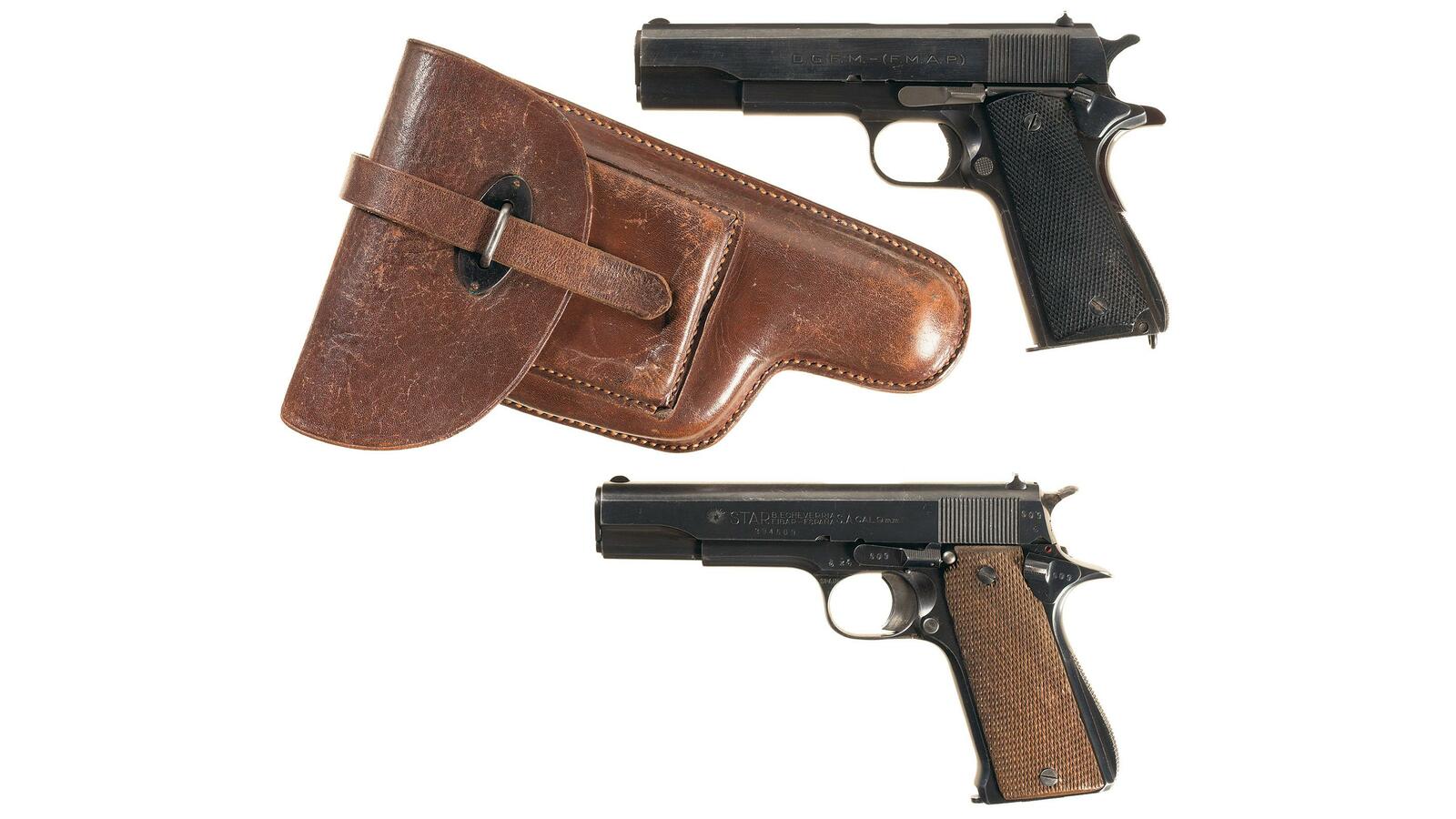 Two Foreign Colt Model 1911 Style Semi-Automatic Pistols | Rock Island ...