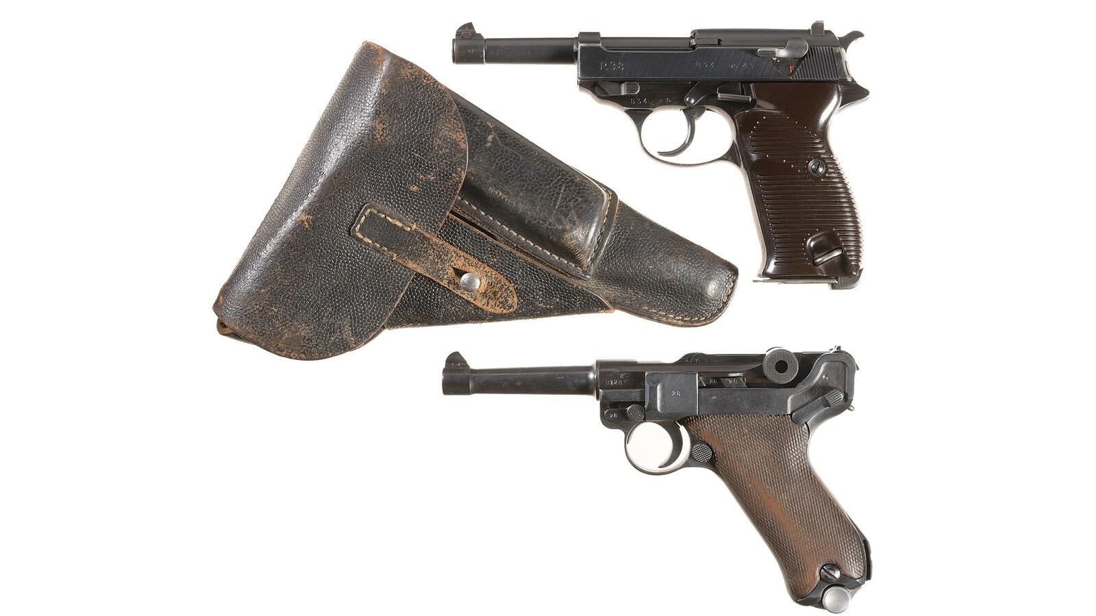 Two World War II Nazi German Semi-Automatic Pistols | Rock Island Auction
