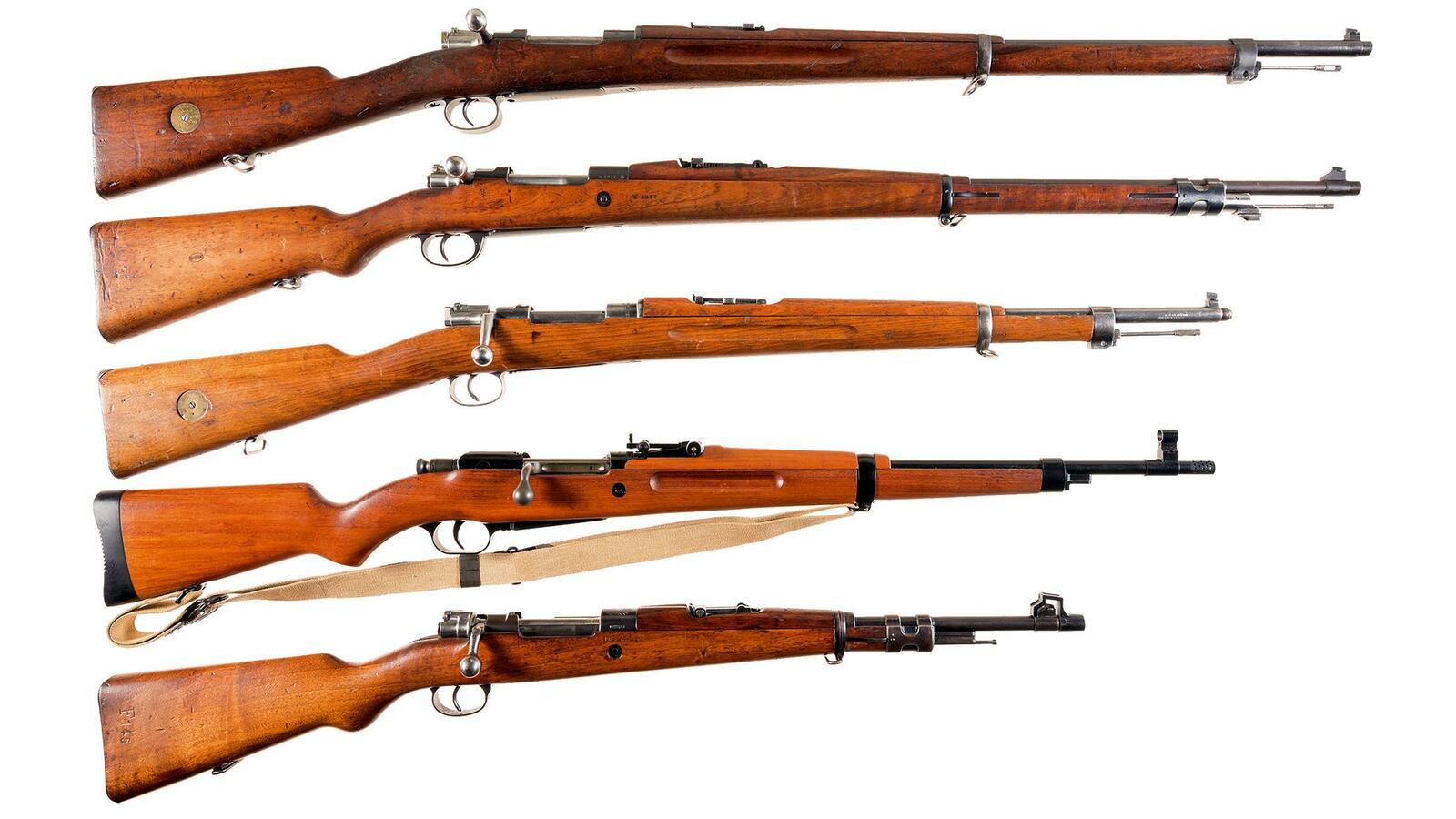 Five Bolt Action Long Guns | Rock Island Auction