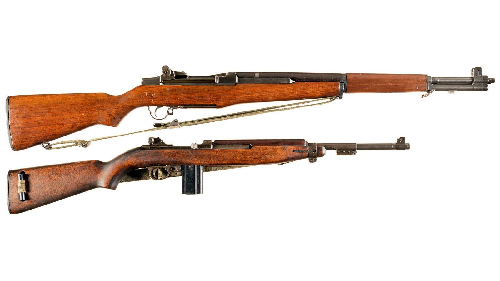 Two U.S. Semi-Automatic Long Guns | Rock Island Auction
