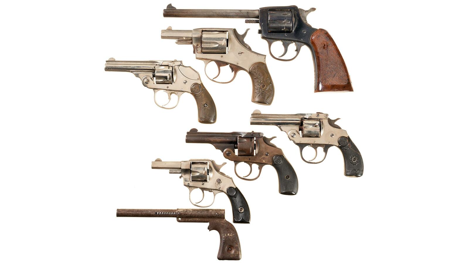 Six DA Revolvers and a Cork Gun | Rock Island Auction