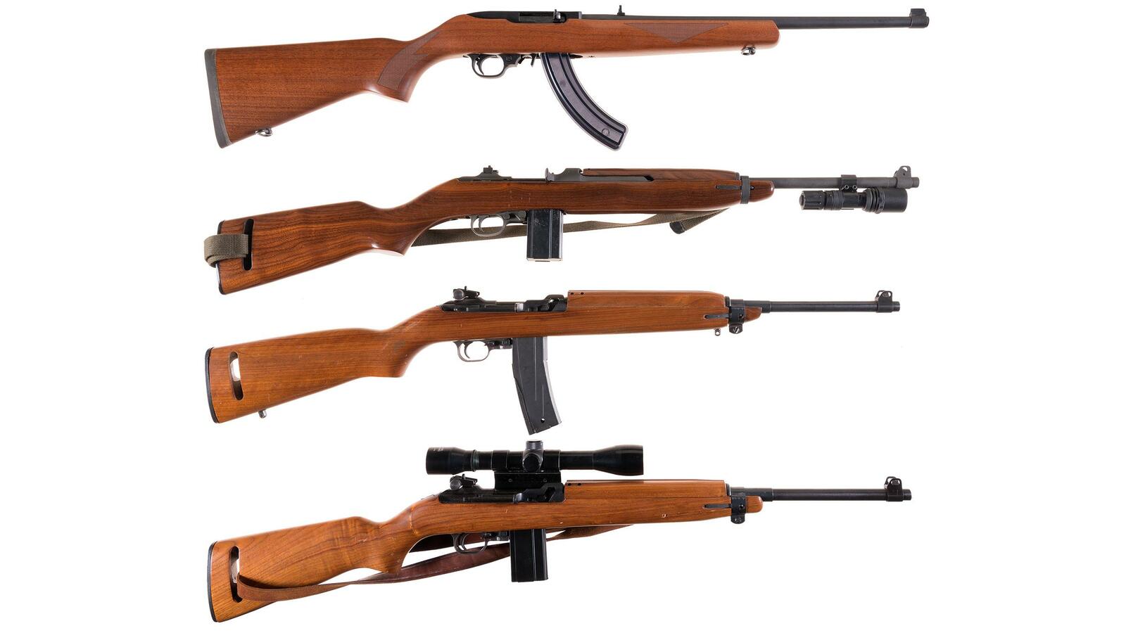 Four Semi-Automatic Carbines | Rock Island Auction