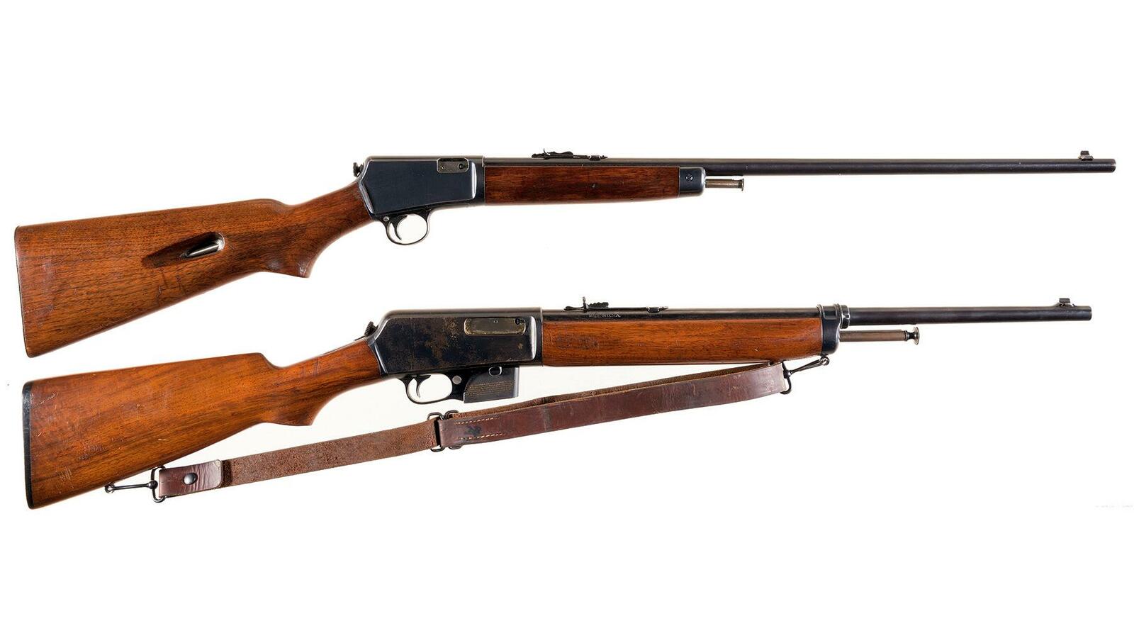 Two Winchester Semi-Automatic Rifles | Rock Island Auction